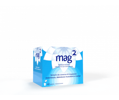 Mag2 Granulato Soluzione Orale 2,25g Magnesio Pidolato 40 Bustine ...