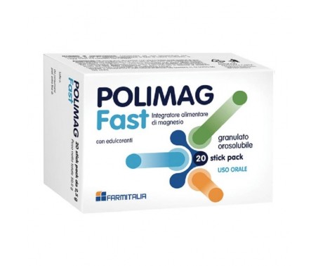POLIMAG FAST Integratore alimentare di Magnesio 20bustine | Farmasave.it