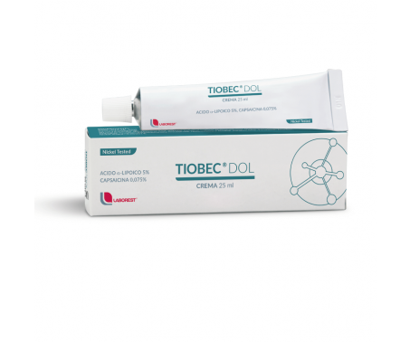 Tiobec Dol Crema contro Dolore e infiammazione cutanea 25ml | Farmasave.it