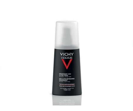 Vichy Homme Deodorante 24H ultra -fresco Spray 100 ml | Farmasave.it