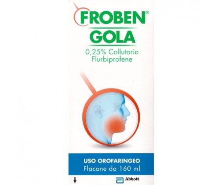 Froben Gola Colluttorio - 0.25% Flurbiprofene - 160 ml | Farmasave.it