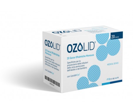 Ozolid Garze Oftalmiche Monouso 20 Pezzi | Farmasave.it