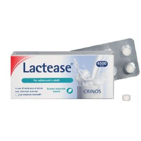 Lactease Integratore Alimentare Intolleranza Al Lattosio 30 Compresse ...