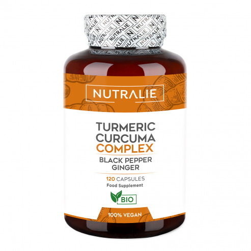 Nutralie Curcuma Complex con Zenzero e Pepe Nero Biologico 120 Capsule ...