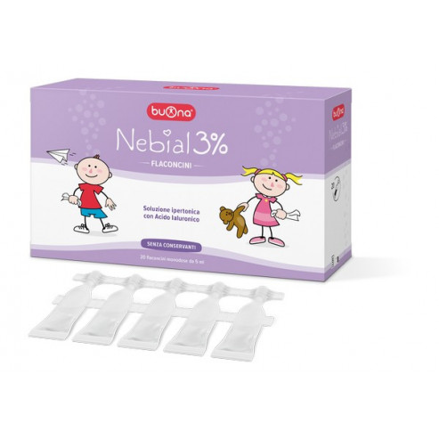 Nebial 3% Decongestionante Nasale 20 flaconcini 5 ml | Farmasave.it