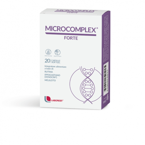 Microcomplex Forte Integratore Microcircolo 20 Capsule Softgel ...