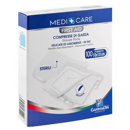 GARZA TNT 10X10CM 100PZ | Farmasave.it