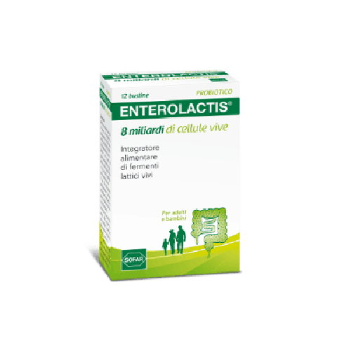 Enterolactis - Integratore di fermenti lattici, probiotici per l ...