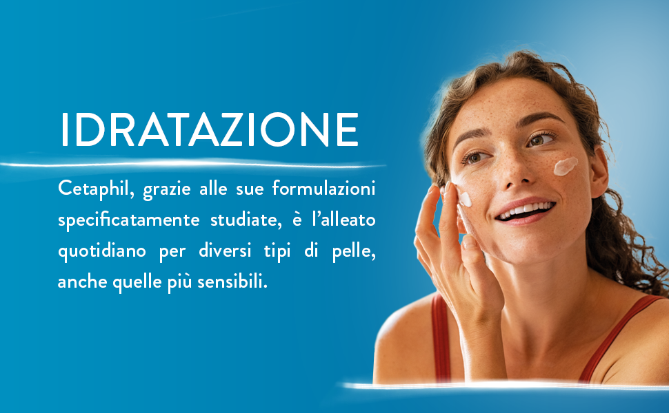 Cetaphil Crema Idratante Viso e Corpo, per Pelle Secca, Sensibile e ...